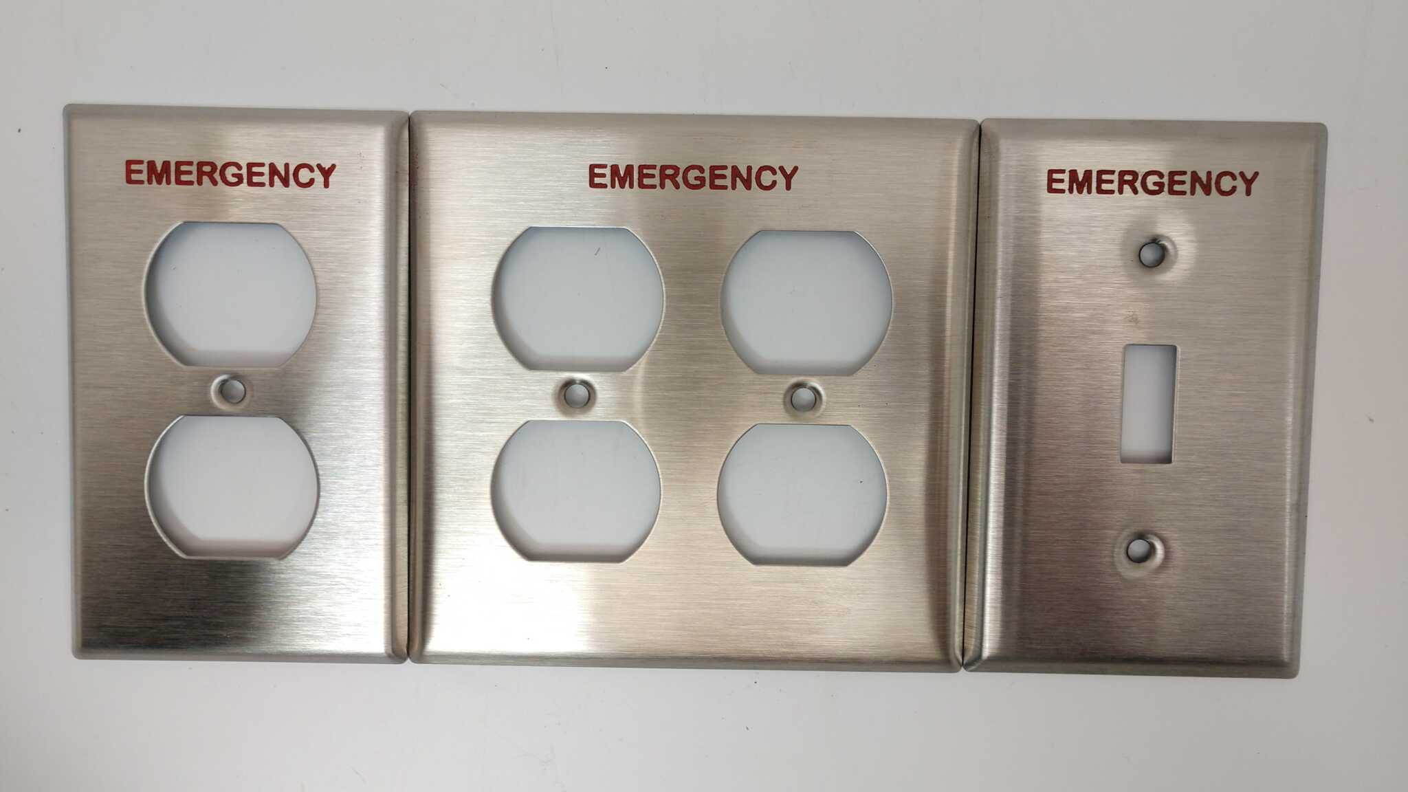 Engraving Stainless Device Covers - Engraved Switch Plates - Engraved ...